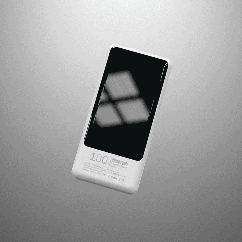 10000mAh Power Bank with Built-in Cables & Digital Display – Armaa Store